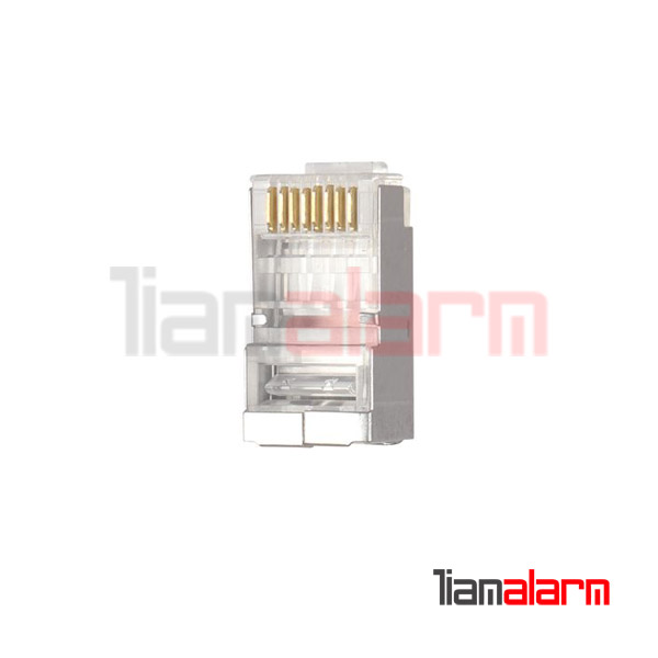 سوکت شبکه CAT6-SFTP روکش فلزی برند KNET - فروشگاه اینترنتی تیام آلارم