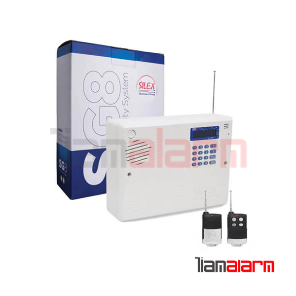 دزدگیر اماکن سیم کارتی و خط ثابت سایلکس SG8-805Q - فروشگاه اینترنتی تیام آلارم