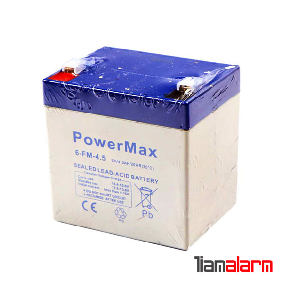 خرید و قیمت باتری 5 آمپر 12 ولت پاورمکس