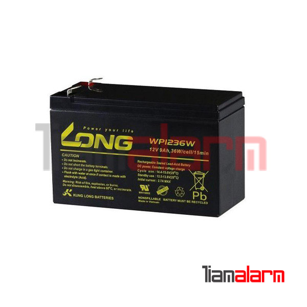 قیمت و خرید باتری 12 ولت 9 آمپر لانگ LONG { مخصوص یو پی اس }